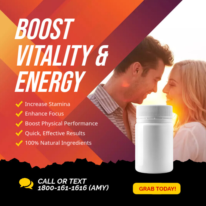 Modèle Boost Testosterone Level Poster Template | PosterMyWall