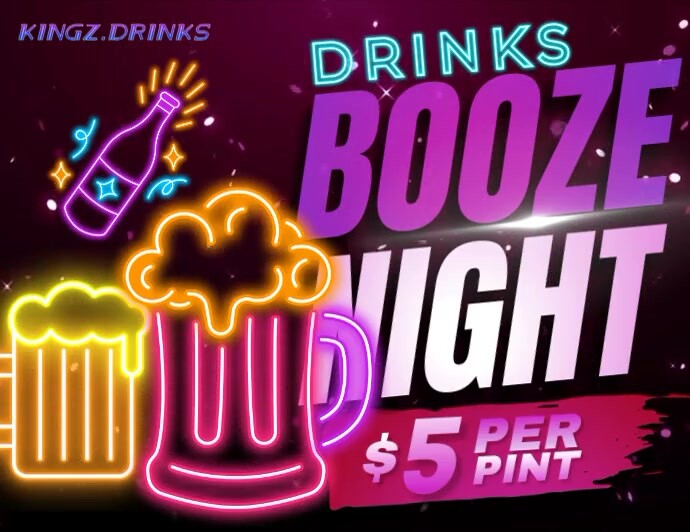 Copy of Booze Night | PosterMyWall