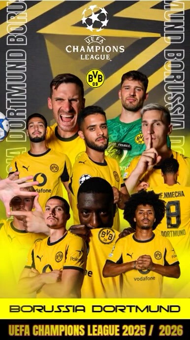 borussia dortmund poster Template | PosterMyWall