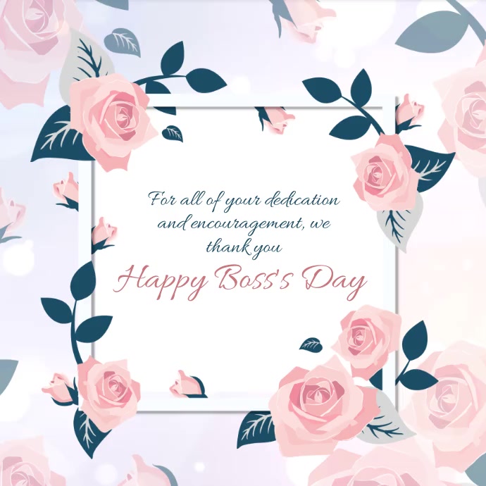 Boss's Day, Boss Template | PosterMyWall