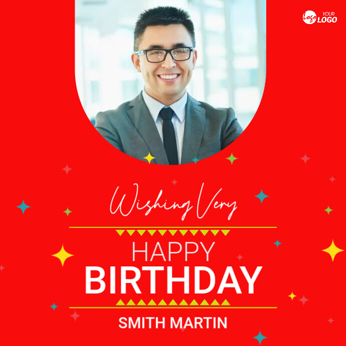 Boss Birthday Wish Template | PosterMyWall