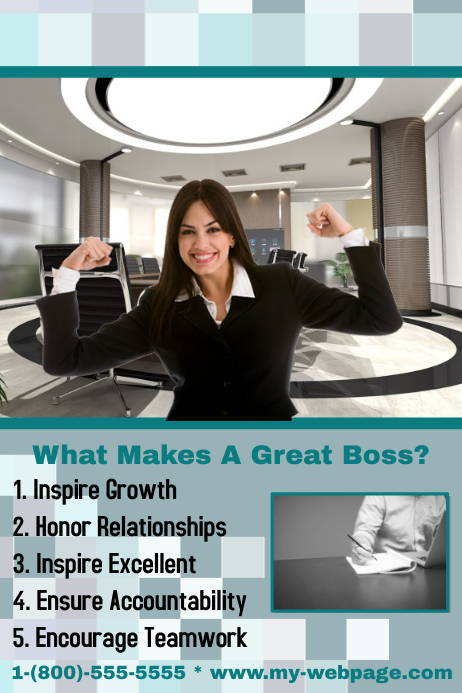 Boss Template | PosterMyWall