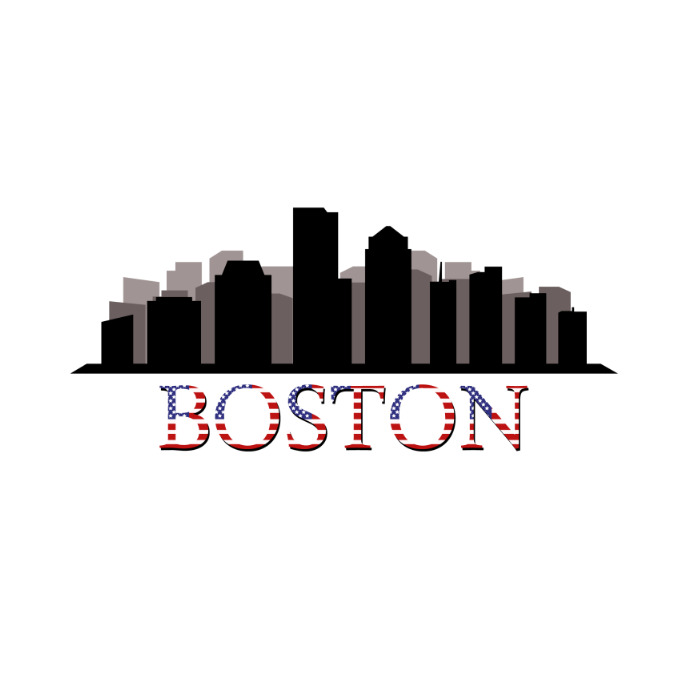 Copy of Boston skyline | PosterMyWall
