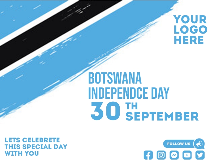 Botswana independence day Template | PosterMyWall