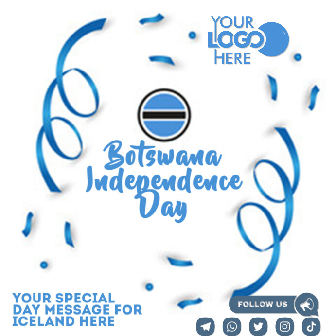 botswana independence day Template | PosterMyWall