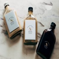 Wine bottle poster design template | PosterMyWall