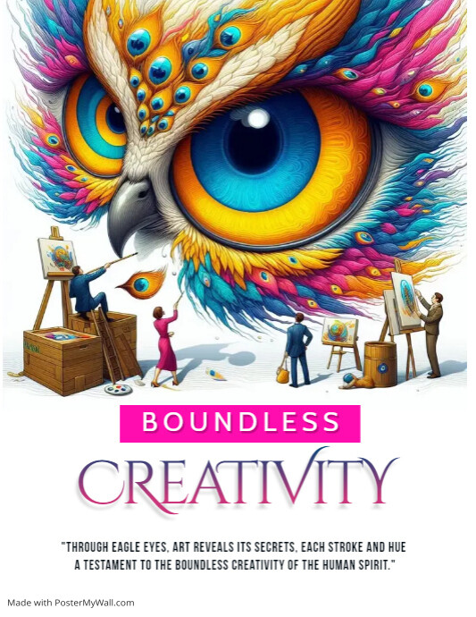 Boundless creativity Template | PosterMyWall