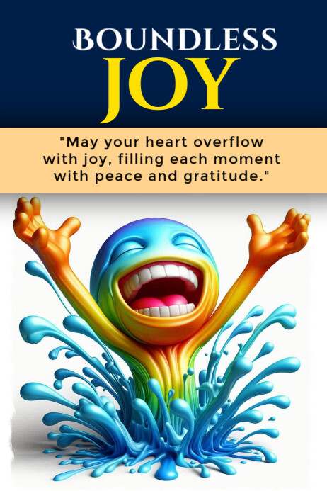 Boundless joy Template | PosterMyWall