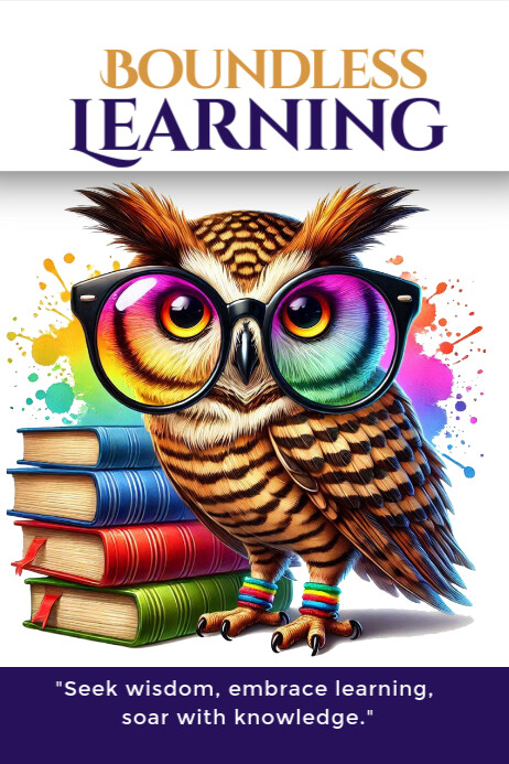 Copy of Boundless learning | PosterMyWall