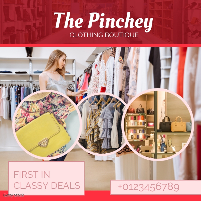 bOUTIQUE cLASSY FLYER Template | PosterMyWall