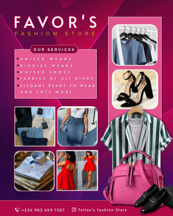boutique flyer fashion flyer clothing store flyer Templat | PosterMyWall