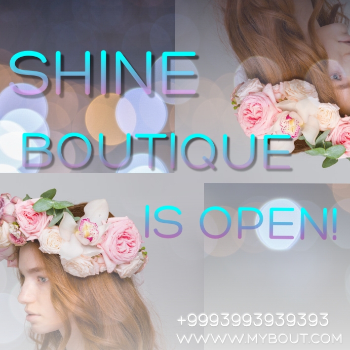 Boutique opening Template | PosterMyWall