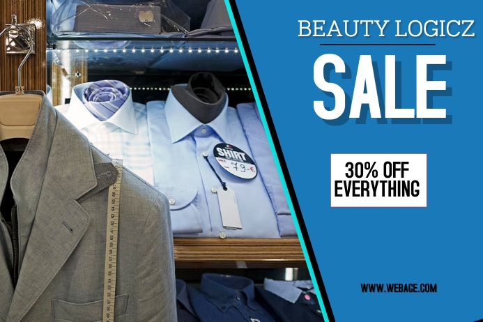 Boutique sale flyer Template | PosterMyWall