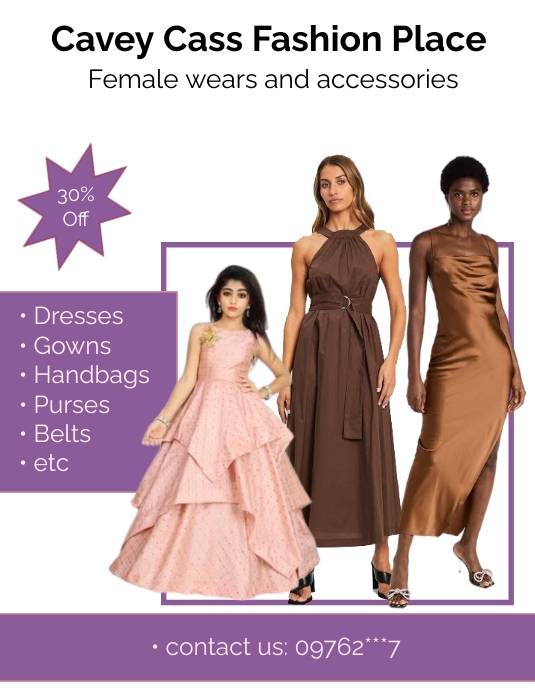 Boutique Sales campaign Template | PosterMyWall