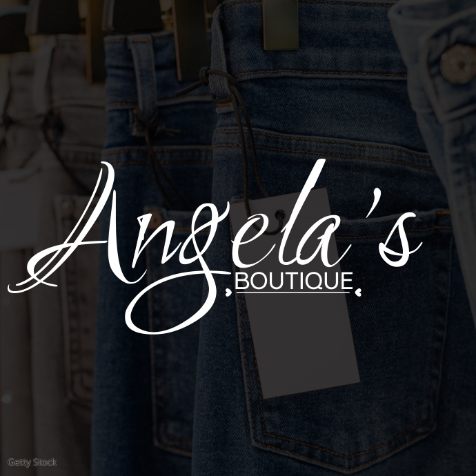 Boutique Script Logo Template | PosterMyWall