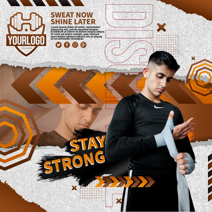 Boxing Ads Template | PosterMyWall