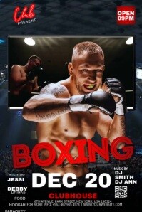 Boxing Championship Video Template | PosterMyWall