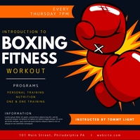 Boxing Class Template | PosterMyWall