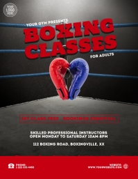 MMA Boxing flyer Template | PosterMyWall