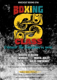 Boxing Classes Flyer Template | PosterMyWall