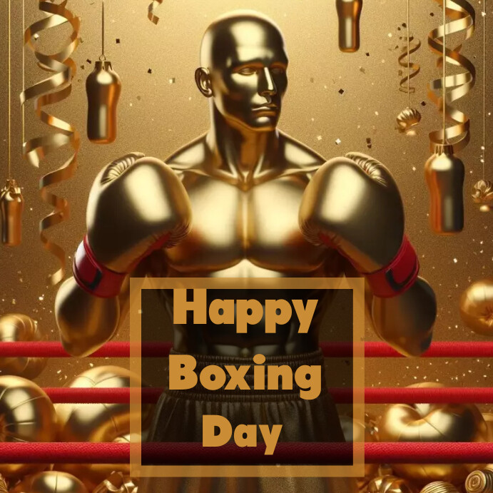 Boxing day celebration design Template | PosterMyWall