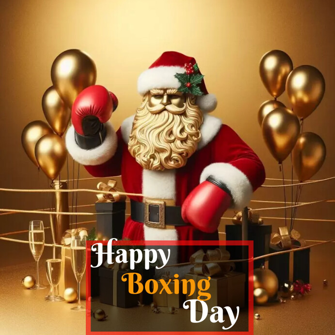 Boxing day celebration design Template | PosterMyWall