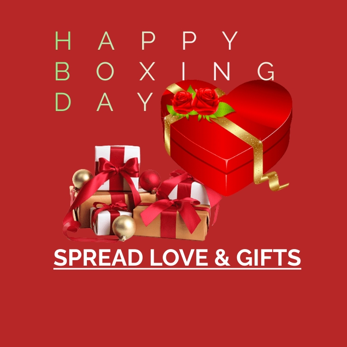 Boxing day/December 26th Template | PosterMyWall