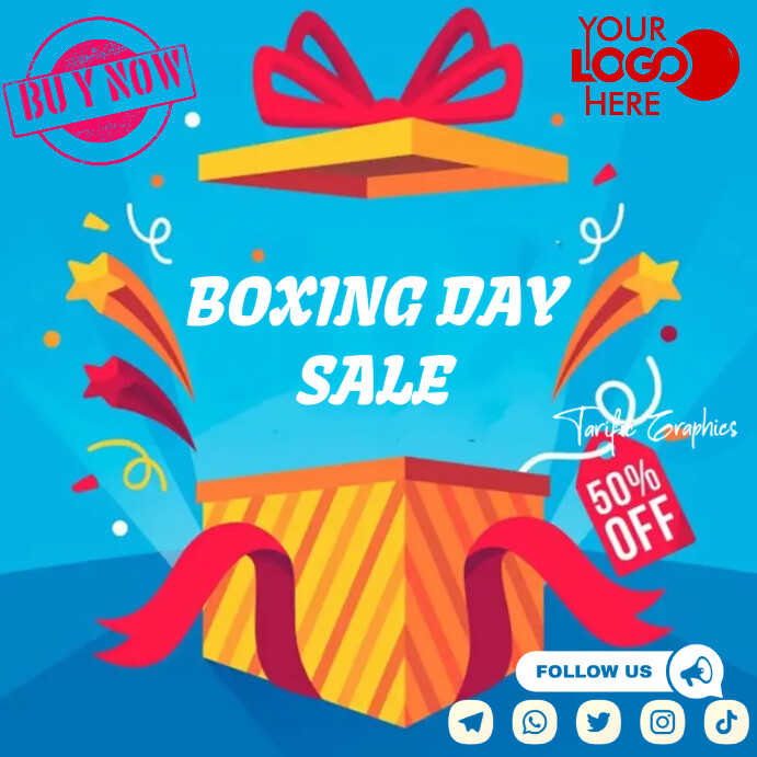 boxing day Template | PosterMyWall