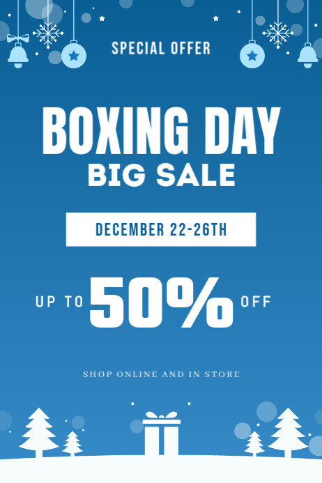 boxing day Template | PosterMyWall