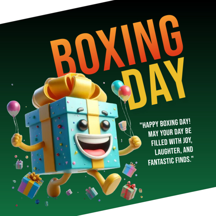 Boxing day Template | PosterMyWall