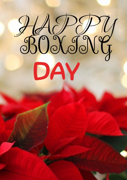 Boxing day Template | PosterMyWall