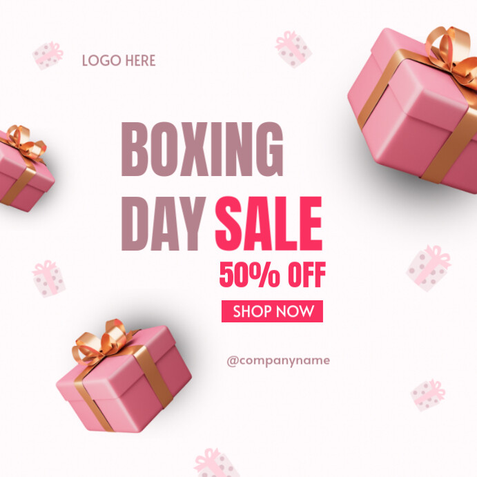 Boxing Day Template | PosterMyWall