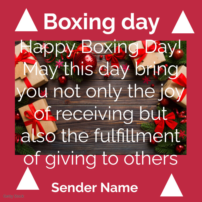 Boxing day Template | PosterMyWall