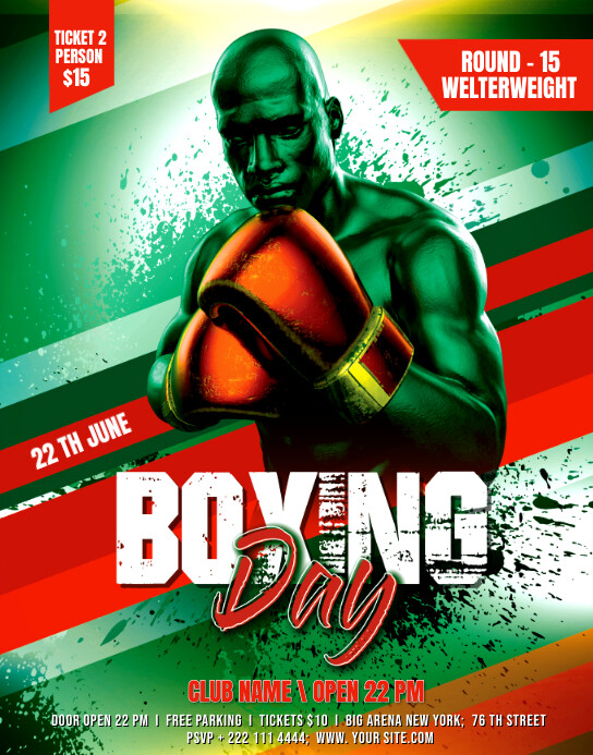 BOXING DAY Template | PosterMyWall