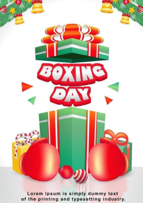 Boxing day Template | PosterMyWall
