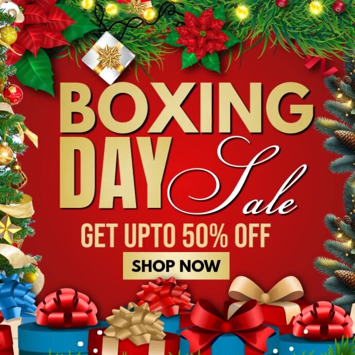 boxing day Template | PosterMyWall