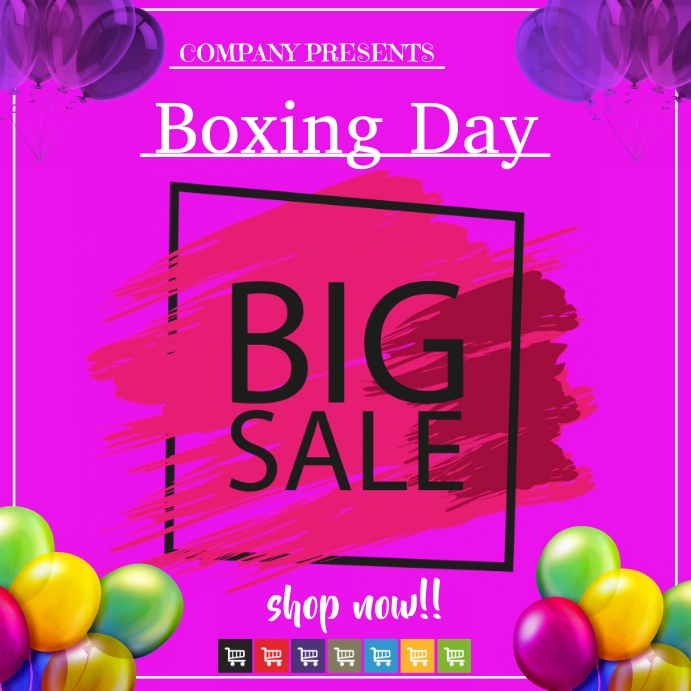 boxing day Template | PosterMyWall
