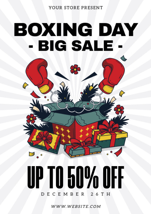 boxing day Template | PosterMyWall