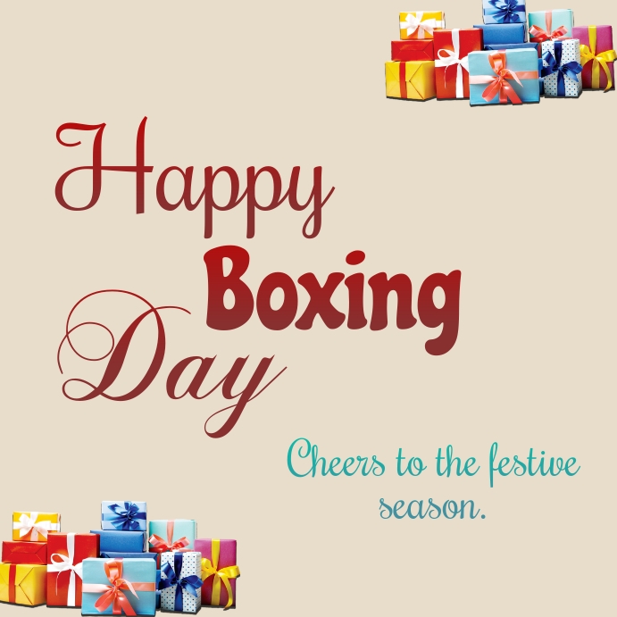 Boxing day Template | PosterMyWall