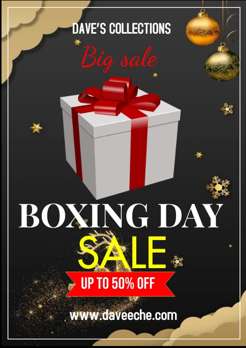 Boxing day Template | PosterMyWall