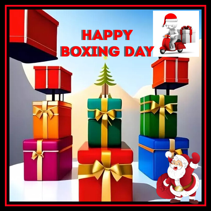 Boxing day Template | PosterMyWall