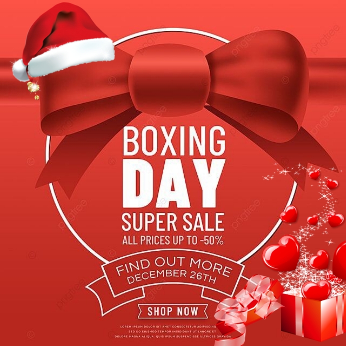 Boxing day Template | PosterMyWall