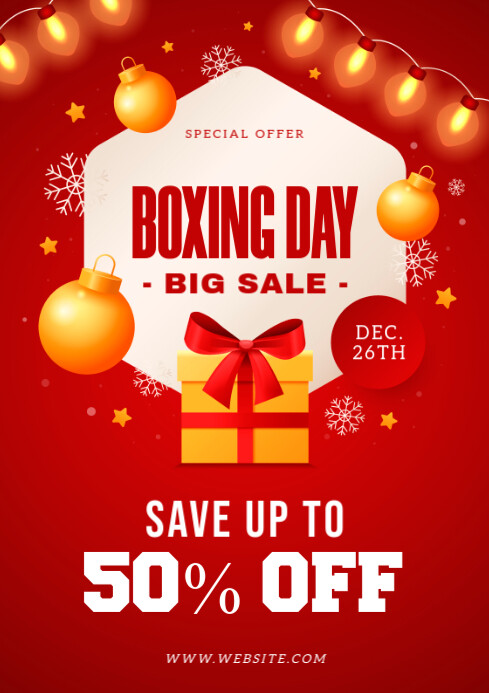 boxing day Template | PosterMyWall