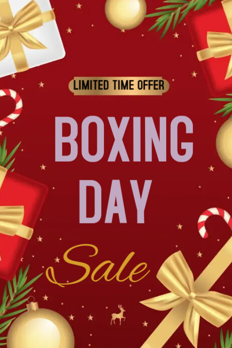 Boxing day Template | PosterMyWall