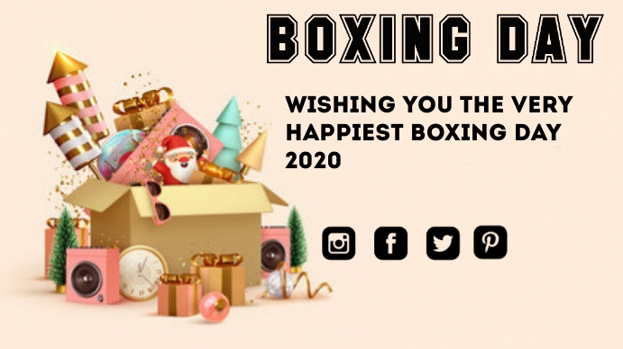 Boxing day Template | PosterMyWall