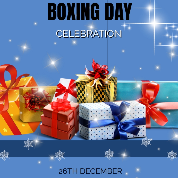 Boxing day Template | PosterMyWall