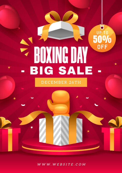 boxing day Template | PosterMyWall