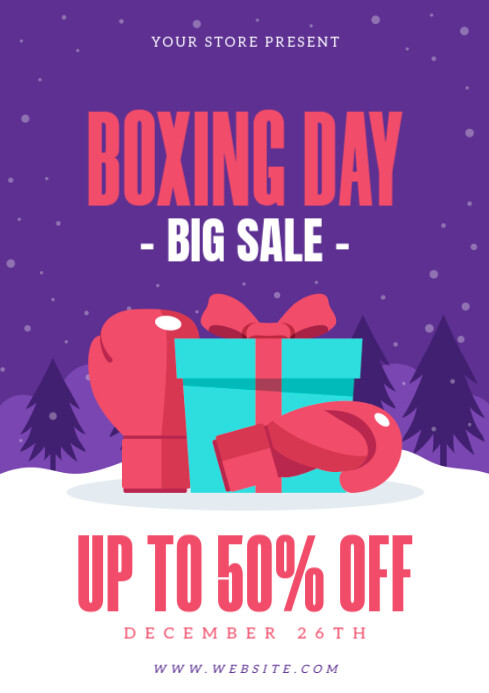 boxing day Template | PosterMyWall