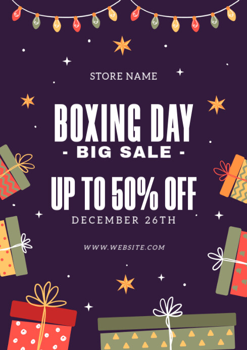 boxing day Template | PosterMyWall