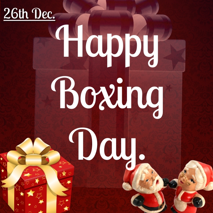 Boxing day Template | PosterMyWall